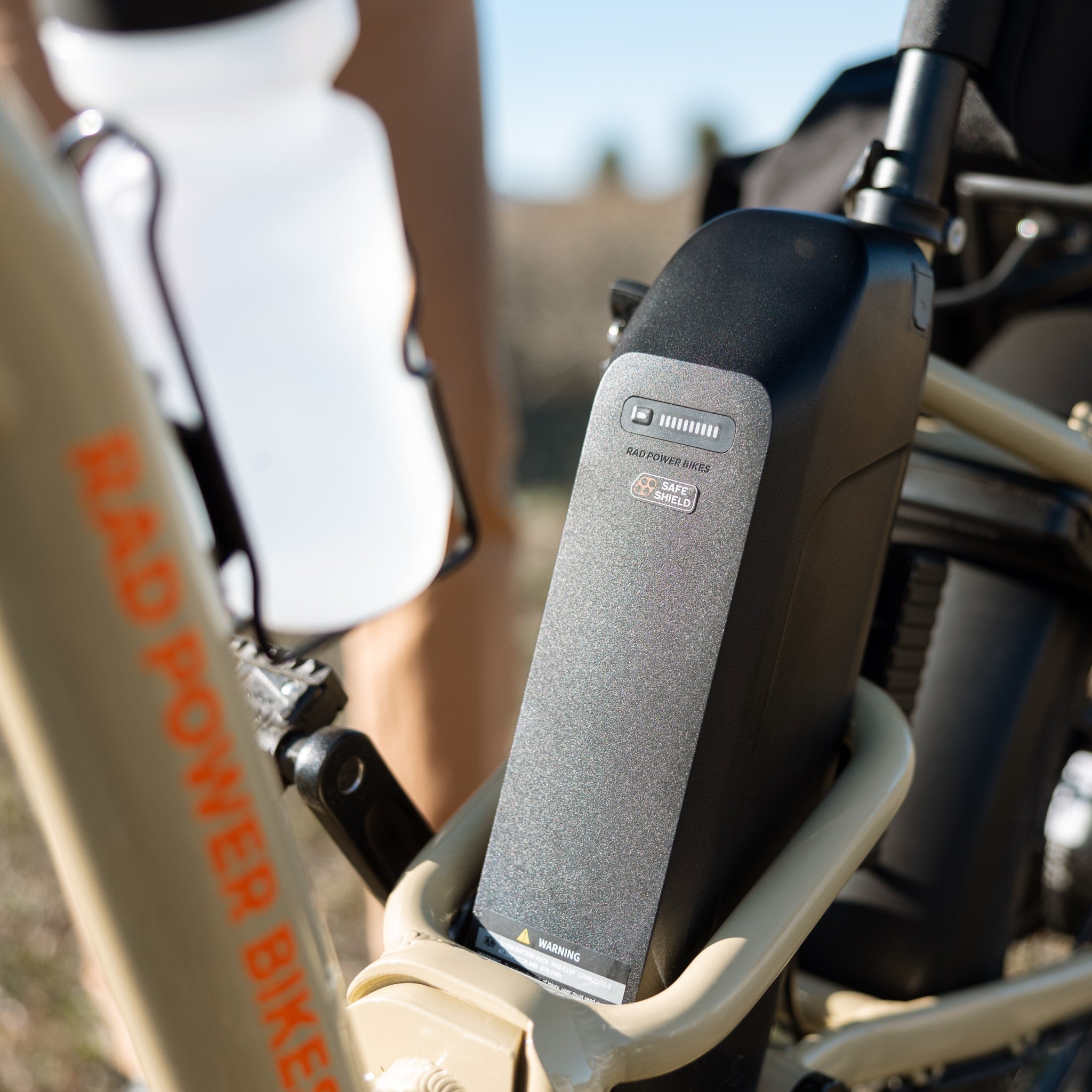 Safe Shield™ Advanced External Battery (15 Ah) | Rad Power Bikes