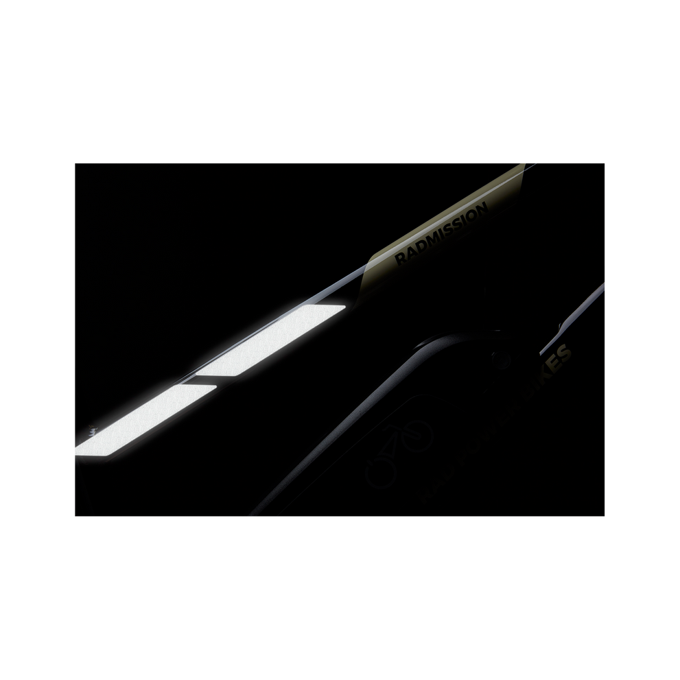 Reflective Safety Sticker | Rad Power Bikes | Rad Power Bikes